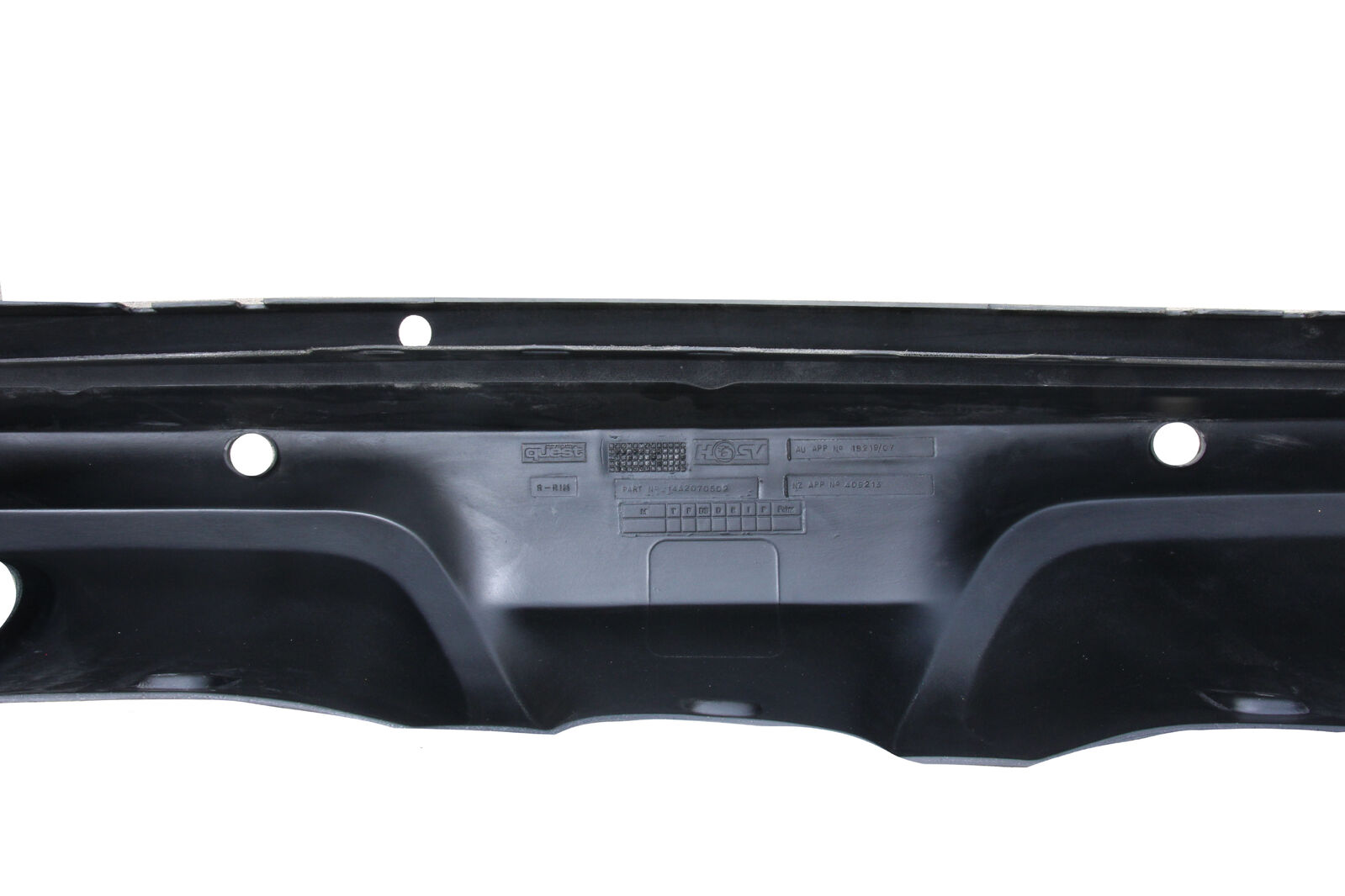 GENUINE HSV VE E-Series E1 E2 E3 R8 GXP MALOO UTE REAR Bumper Bar Facia ...